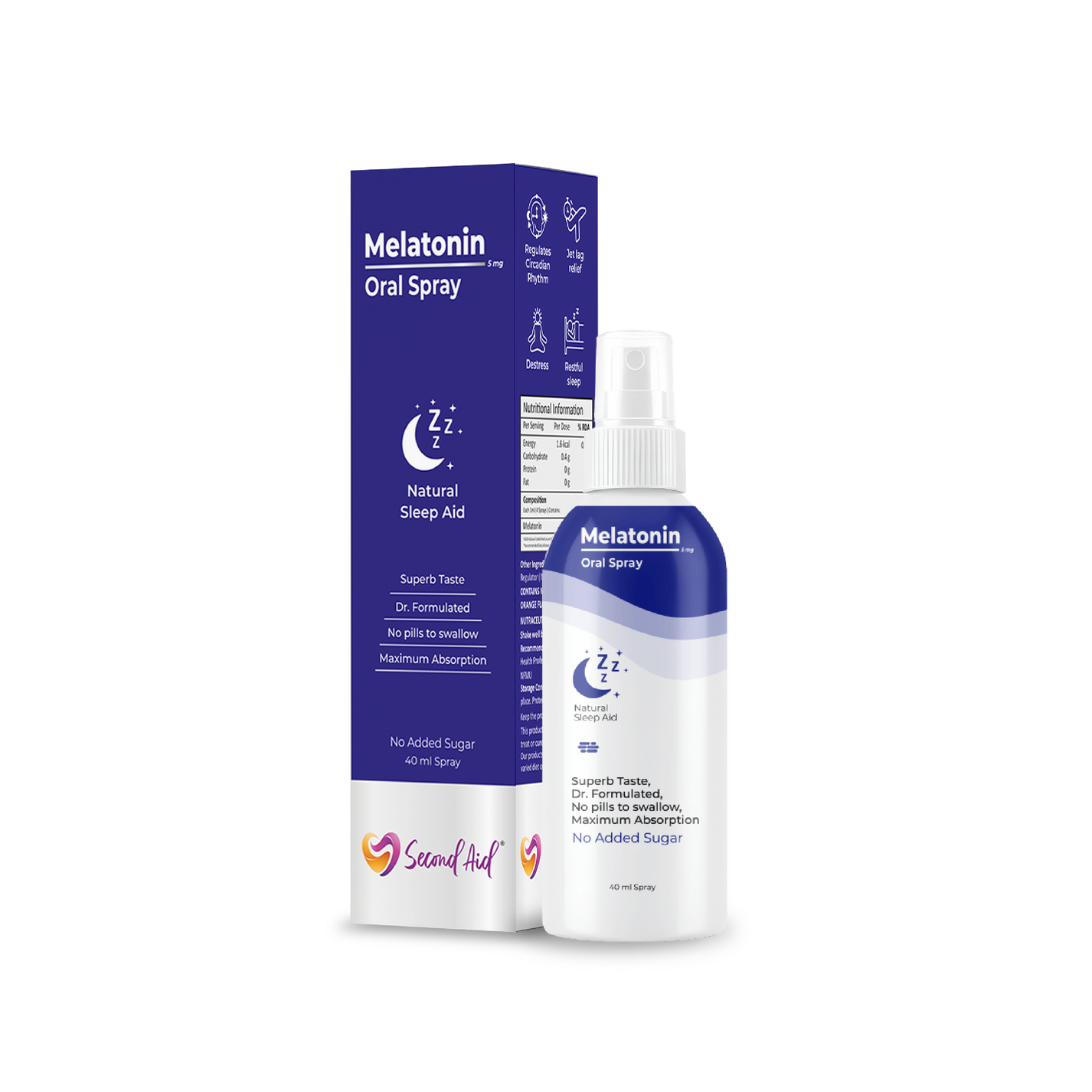 Melatonin Oral Spray - 5mg – Secondaid Healthcare Pvt.Ltd.